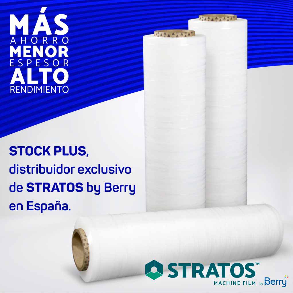 Film estirable técnico Stratos de Berry x Stock Plus